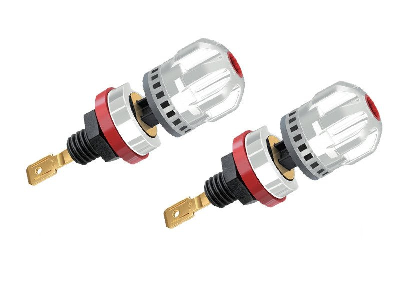 WBT 0703 Cu nextgen - gniazda głośnikowe Biały