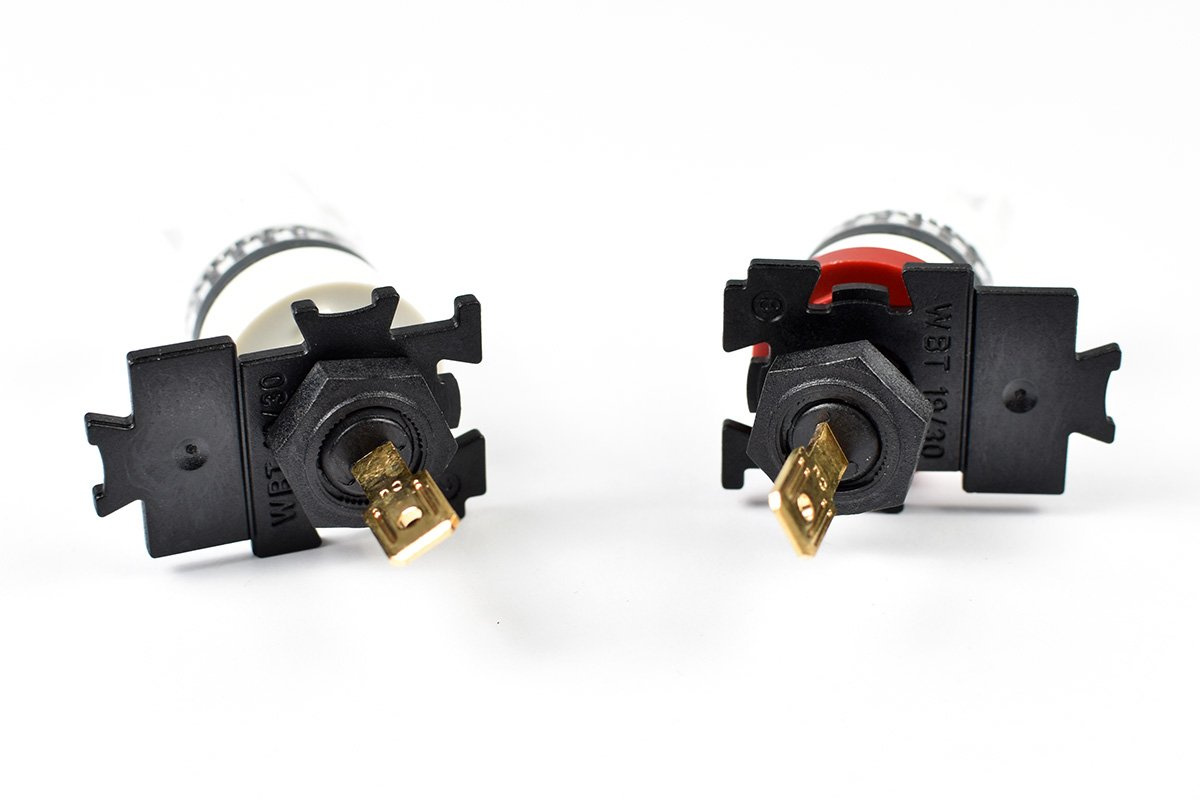 WBT 0703 Cu nextgen - gniazda głośnikowe Biały