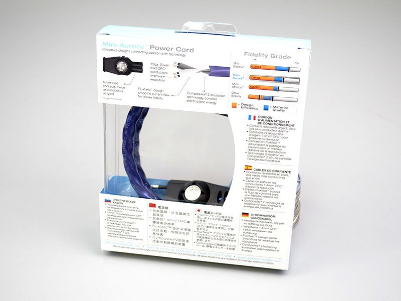 Wireworld Mini Aurora Power Cord (MAP)